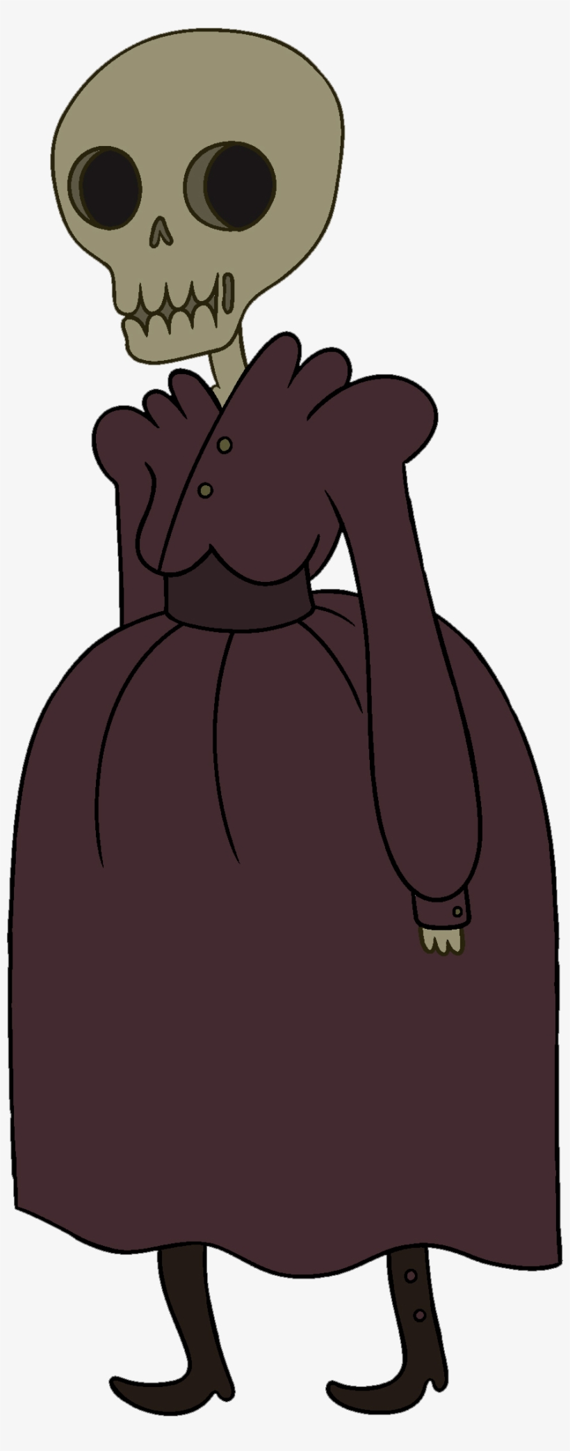 Skeleton Mom - Adventure Time Skeleton Transparent PNG - 875x2185 ...