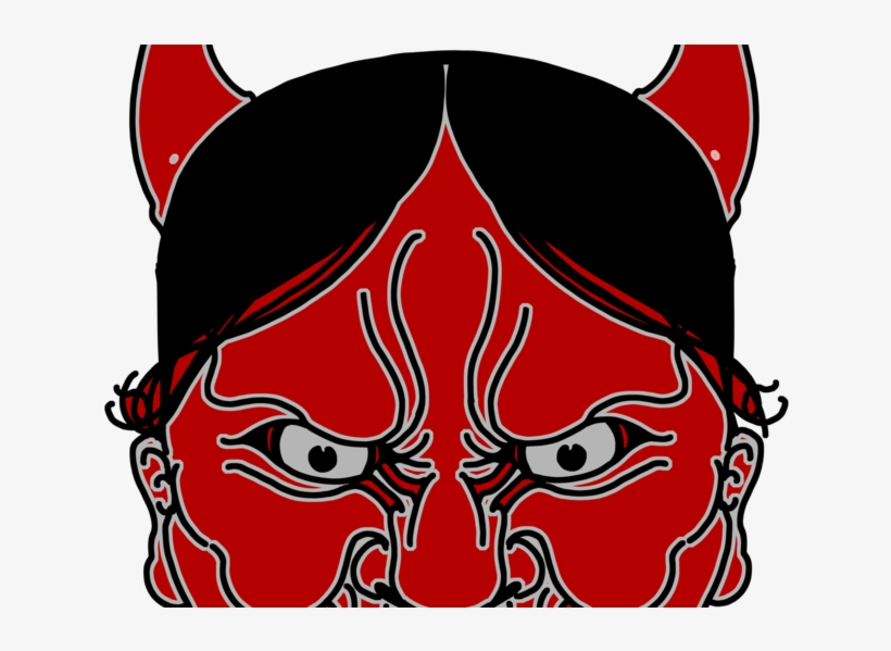 Red Hannya 2 Dark Eyes Transparent PNG - 1000x518 - Free Download on ...