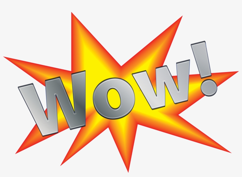 Wow, Bang, Explosion, Pow, Blast, Comic, Text - Wow Clip Art Free ...