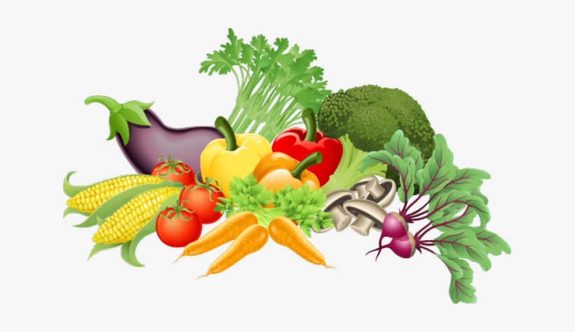 Graphic Design Fresh Vegetables Clip Art And - Vegetables Clip Art Png ...