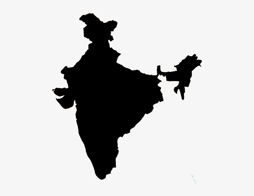 Download File Png Wikimedia Commons - India Map Vector Png - HD ...