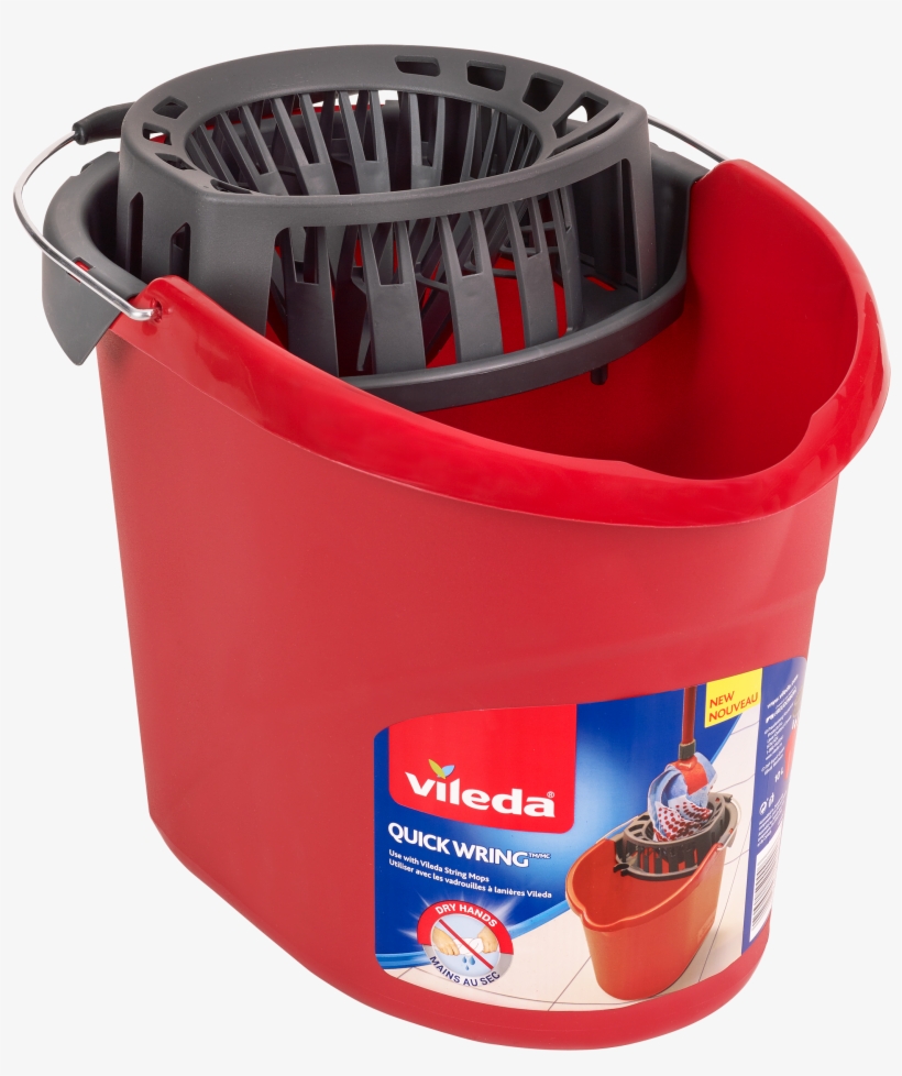 Quick Wring Bucket - Vileda Transparent PNG - 2260x2500 - Free Download ...