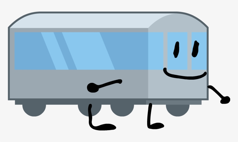 Download The Train - Bfdi Train - HD Transparent PNG - NicePNG.com