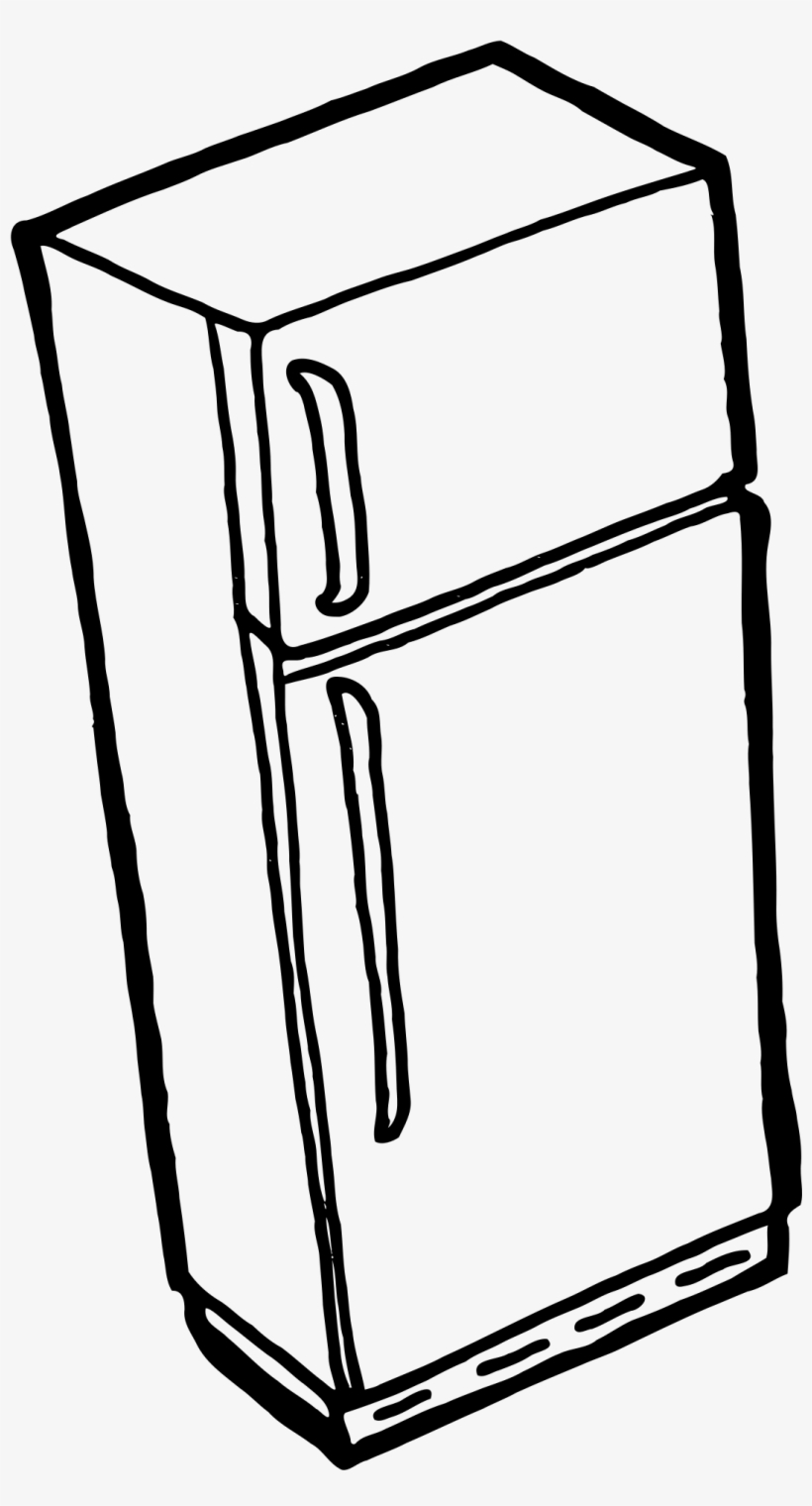 This Free Icons Png Design Of Fridge Outline Transparent PNG ...