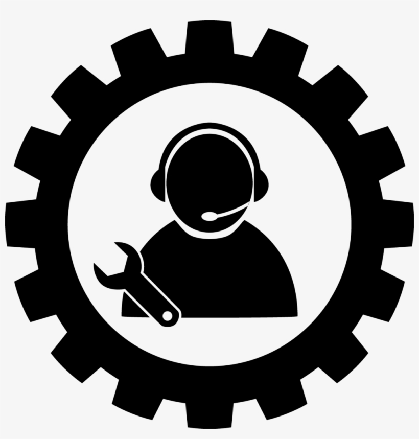 Support - Technical Support Black And White Transparent PNG - 1000x999 ...