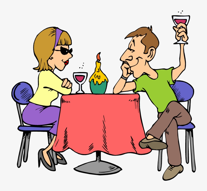 Free Dining Cliparts Download - Dinner For Two Cartoon Transparent PNG ...