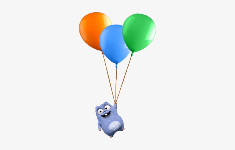 Lemming Attached To Balloons Png - Grizzy And The Lemmings Transparent ...