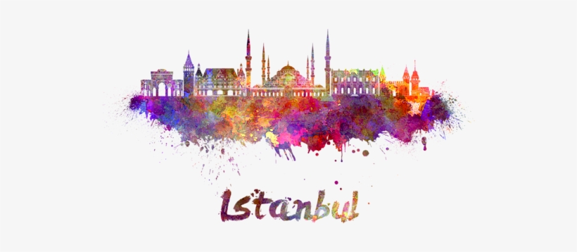 Bleed Area May Not Be Visible - Istanbul Skyline Transparent PNG ...