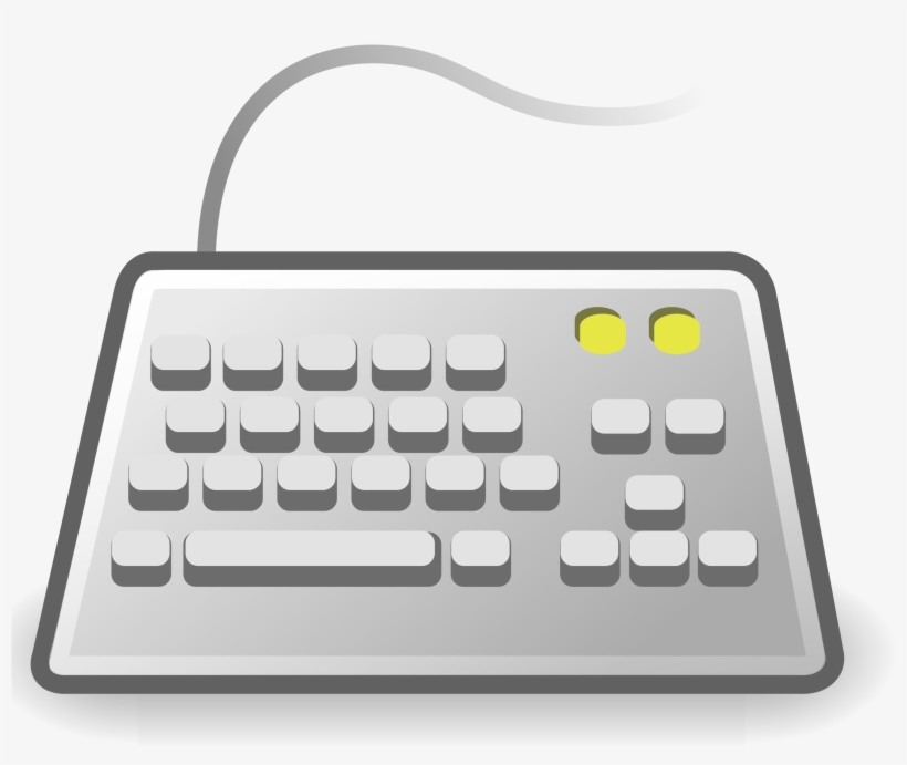 Download Clipart Keyboard - Computer Input Device Clip Art - HD ...