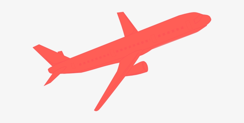 Red Plane Clip Art