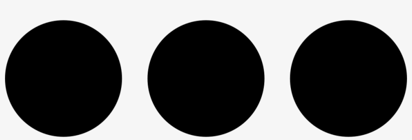 Download More With Three Dots Button Comments - 3 Points Icon Png - HD ...