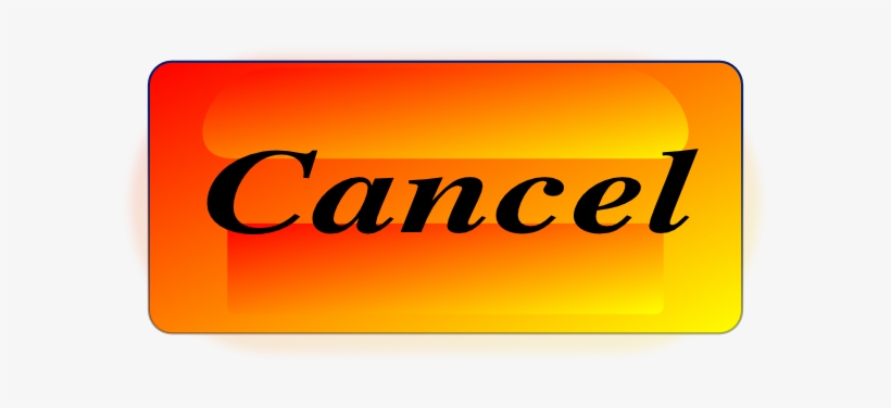 Cancel Button Orange Transparent PNG - 600x296 - Free Download on NicePNG