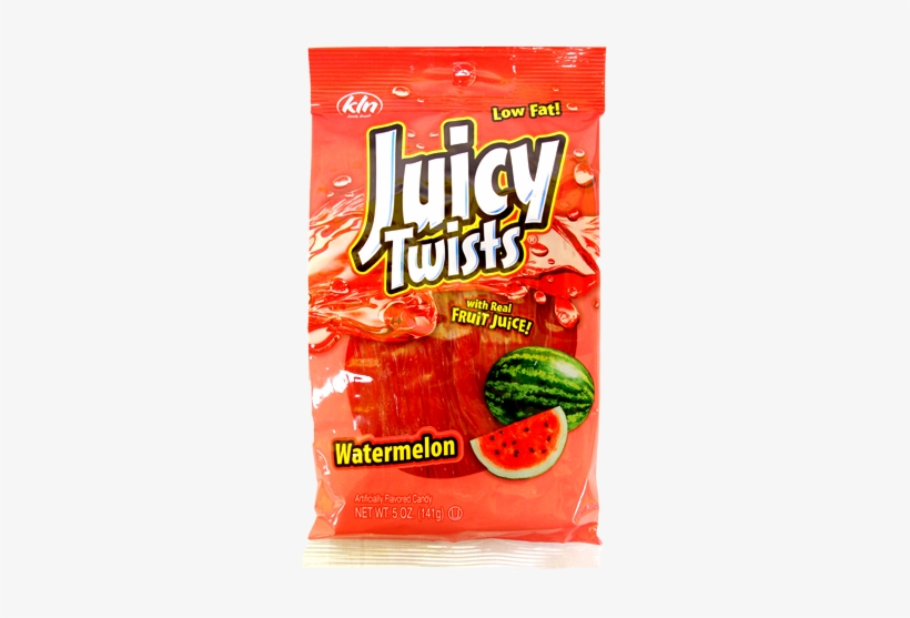 Watermelon Juicy Twists Licorice - Juicy Twist Transparent PNG ...