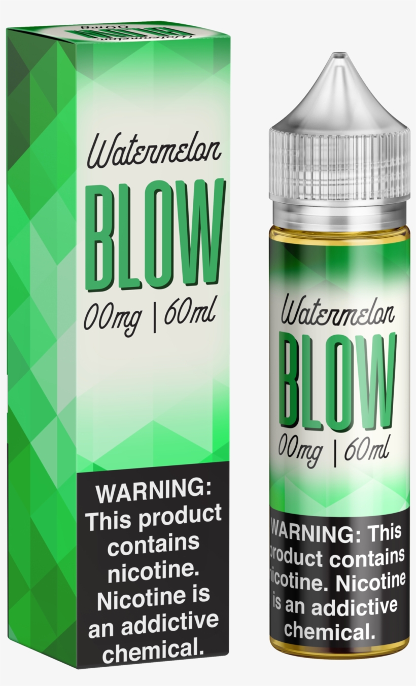 Watermelon By Blow Vape Juice - Electronic Cigarette Transparent PNG ...