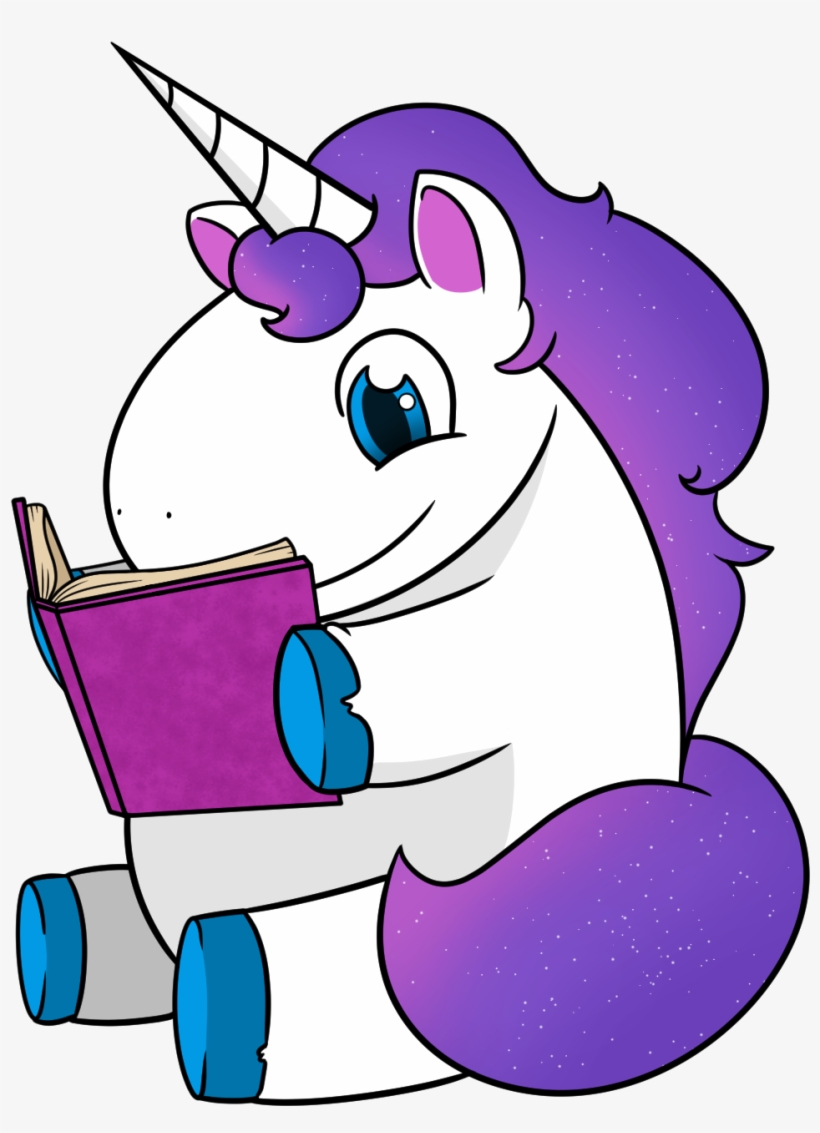 Unicorn Reading A Book Transparent PNG - 1105x1295 - Free Download on ...
