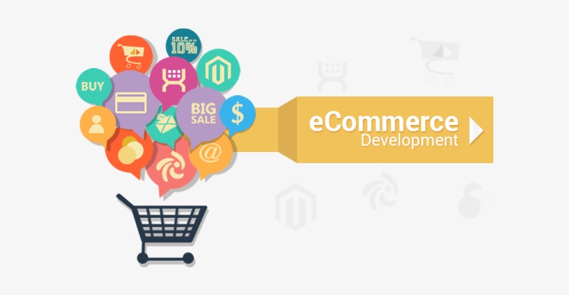 Ecommerce Website Design - E Commerce Portal Development Transparent ...