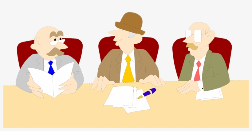 Men In Meeting Cartoon Transparent PNG - 958x455 - Free Download on NicePNG