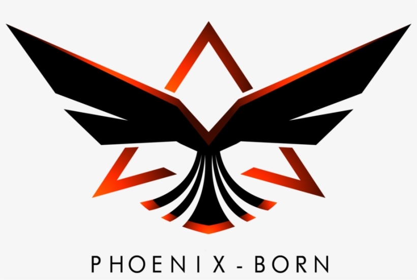 Phoenix-born Logo By Kuyanix - Logo Phoenix Transparent PNG - 1069x748 ...