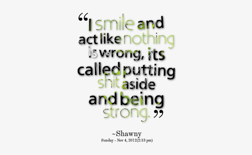 Smile Is Like Quotes - Calligraphy Transparent PNG - 368x490 - Free ...