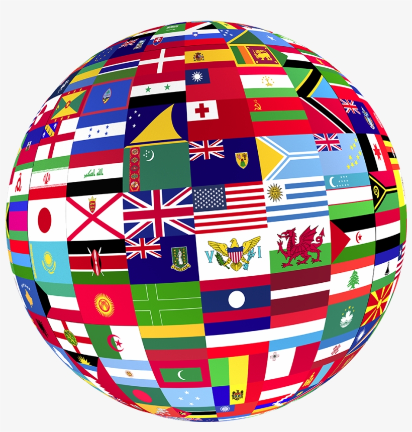 Flags Of The World Globe Icon - Flag Of The United States Virgin ...