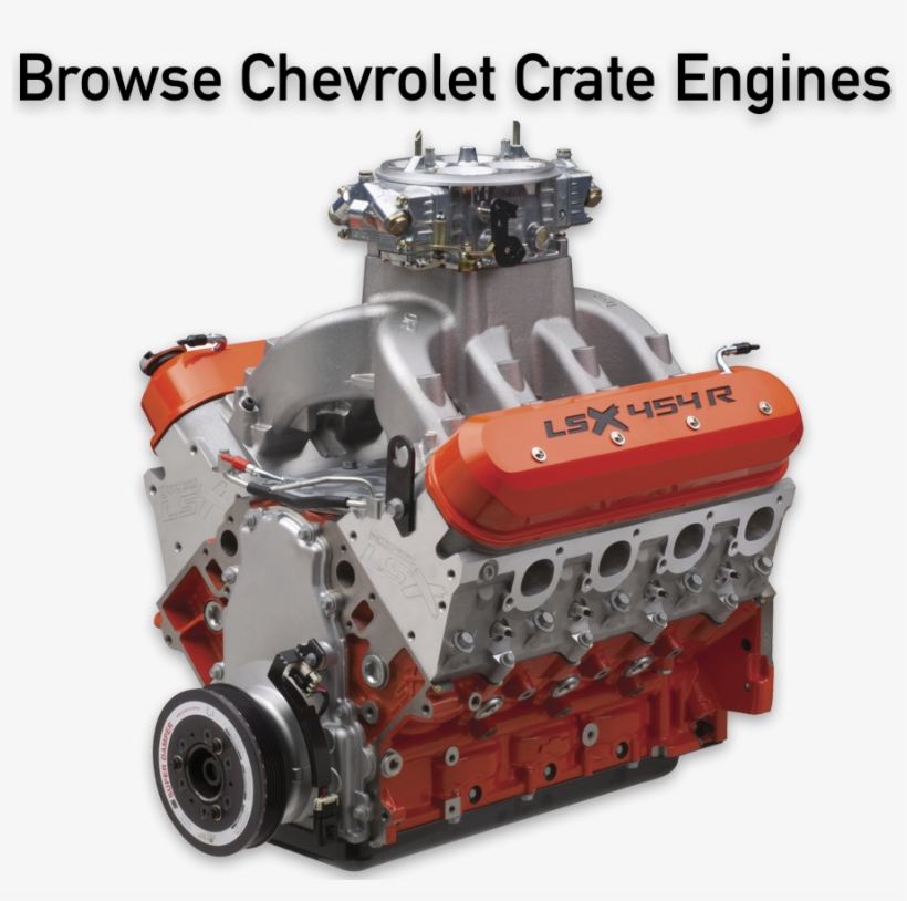 Engine & Transmission - Chevy Engine 7.4 Liter Transparent PNG ...