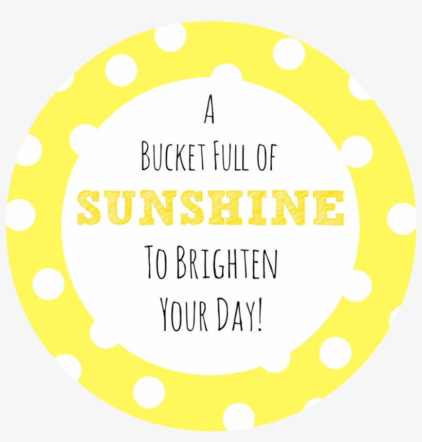 Bucket Full Of Sunshine Gift Idea - Bucket Full Of Sunshine Ideas ...