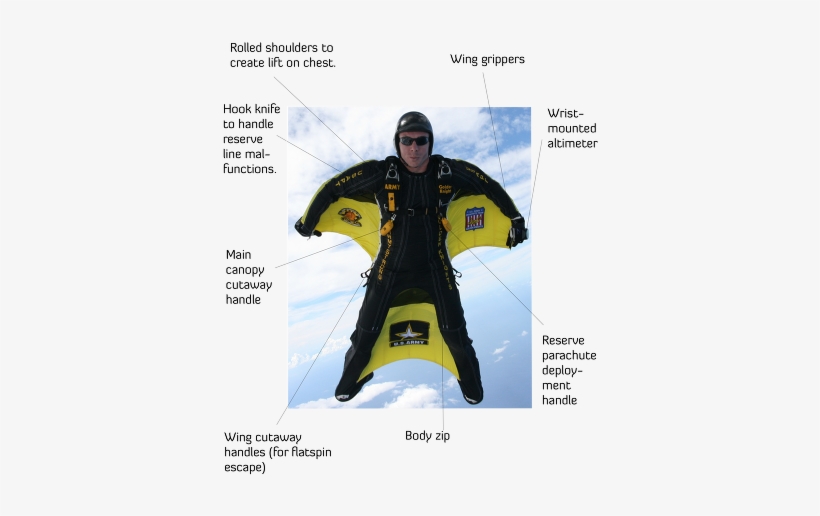 Wingsuit Design - Wing Suit Transparent PNG - 394x455 - Free Download ...