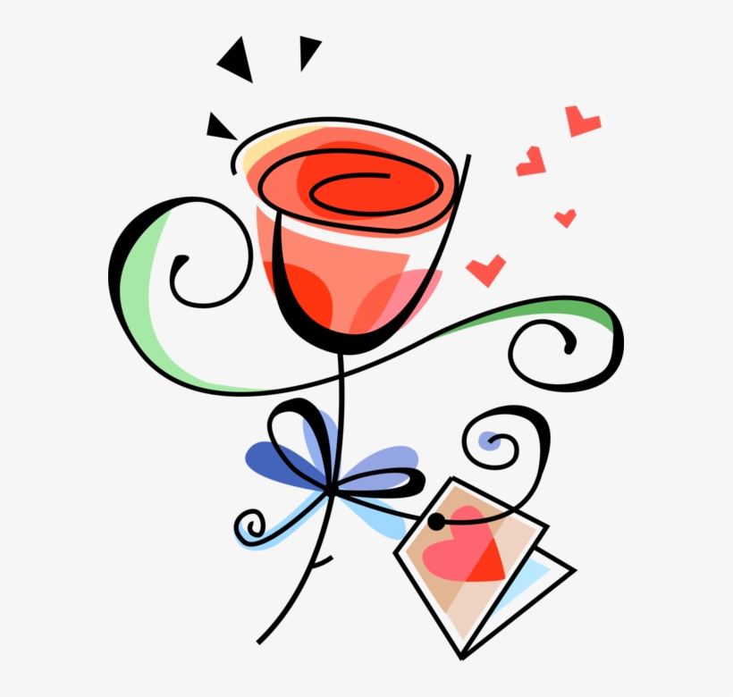 Vector Illustration Of Valentine's Day Sentimental - Vector Graphics ...