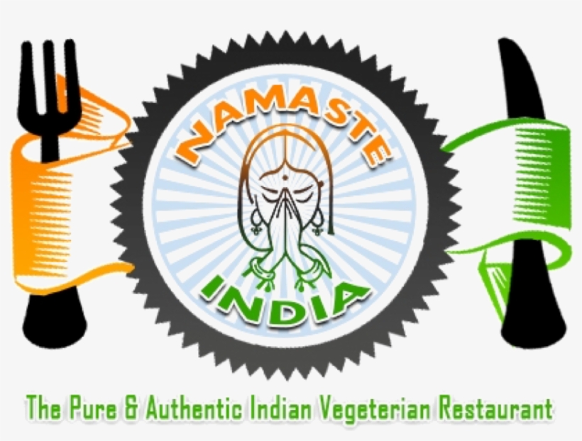 Young Indian Girl Greeting Namaste In Traditional Clothing - Namaste ...