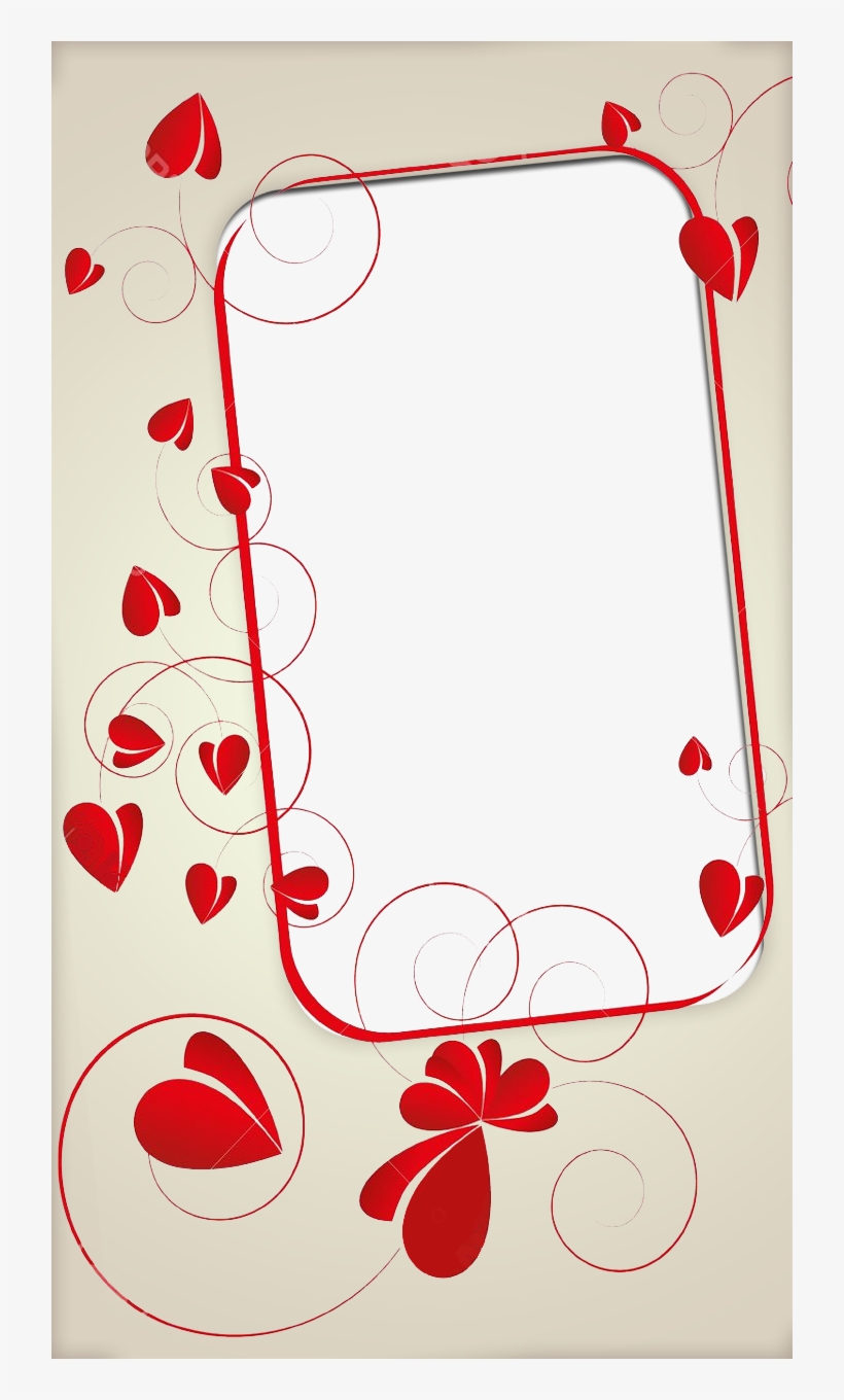 Download Romantic Love Frames Png Download - Love Frame Png - HD ...