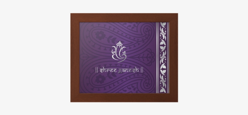 Ganesha, Hindu Wedding Card, Royal Rajasthan, India - Crest Transparent ...