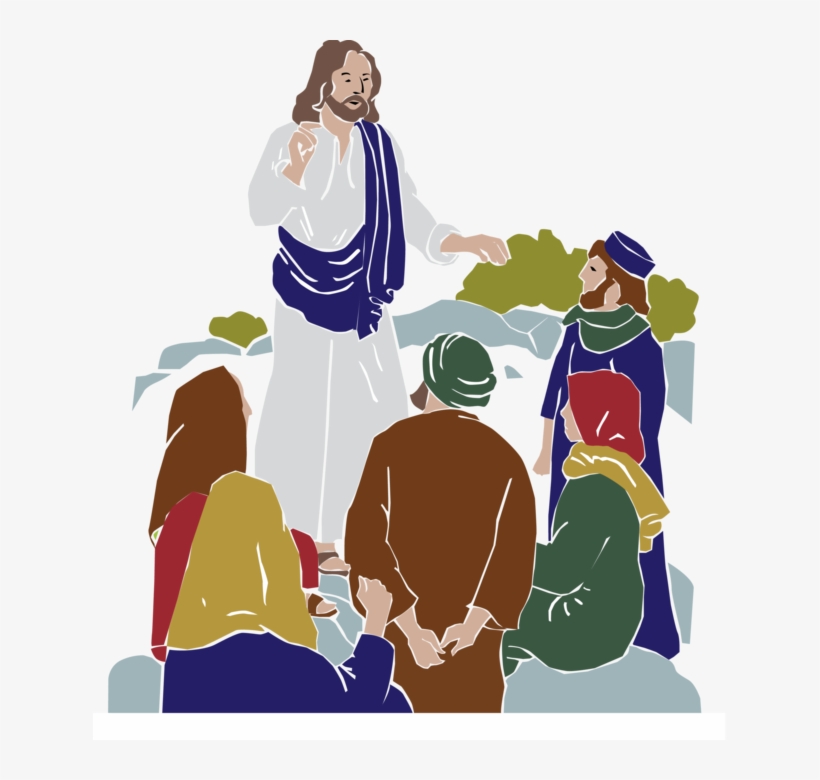 Jesus Preaching Clipart
