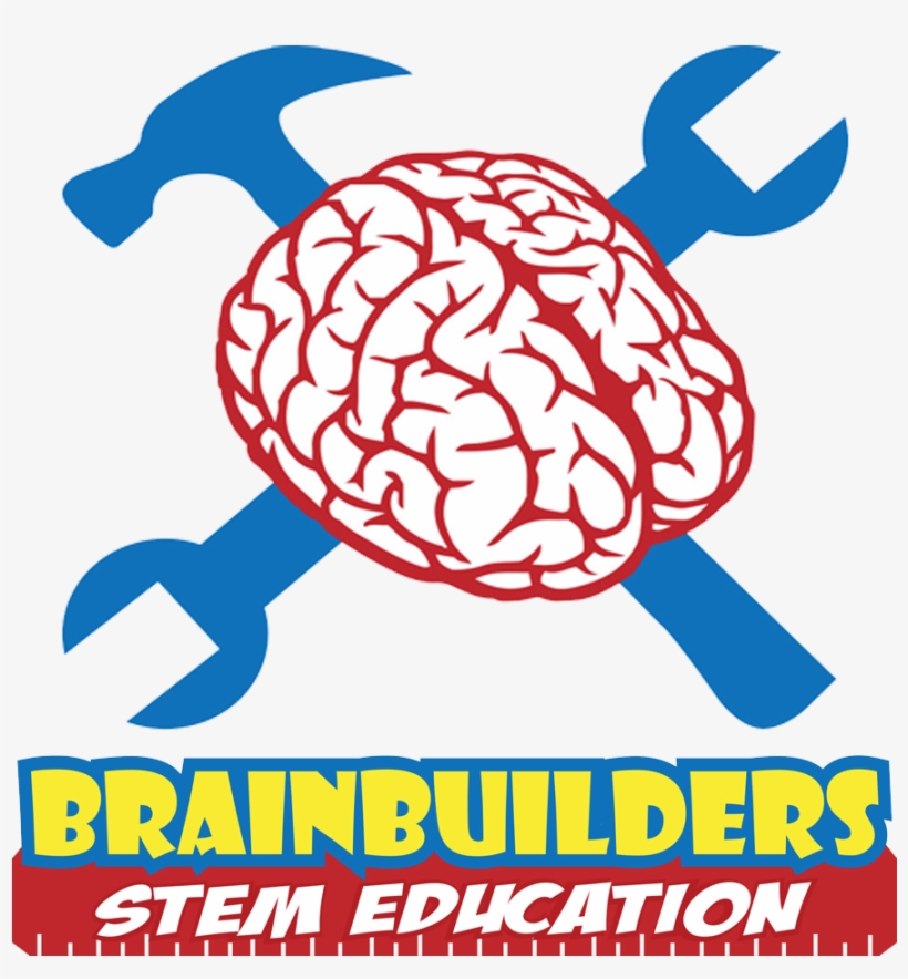 Brain Builder Logo Vertical Big Brain Transparent PNG - 887x1000 - Free ...