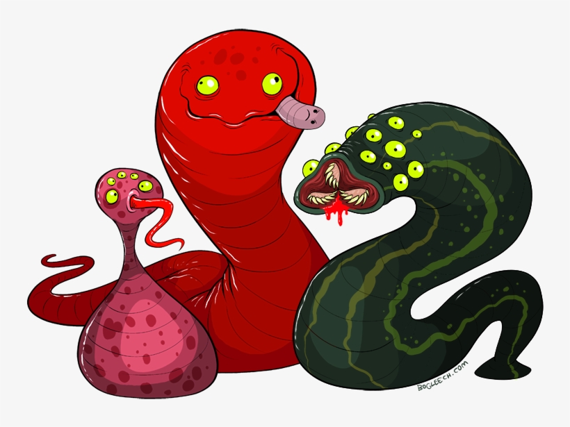 Cartoon Leech Transparent PNG - 750x543 - Free Download on NicePNG