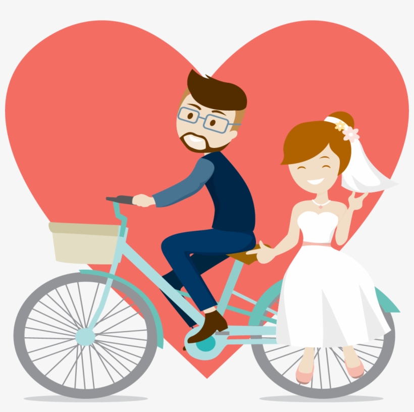Invitation Marriage Bride Happy - Engagement Couple Png Transparent PNG ...