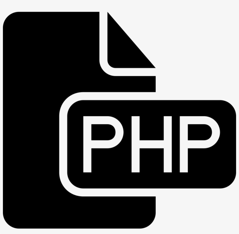 Download Php Svg Black - Icone Xml - HD Transparent PNG - NicePNG.com