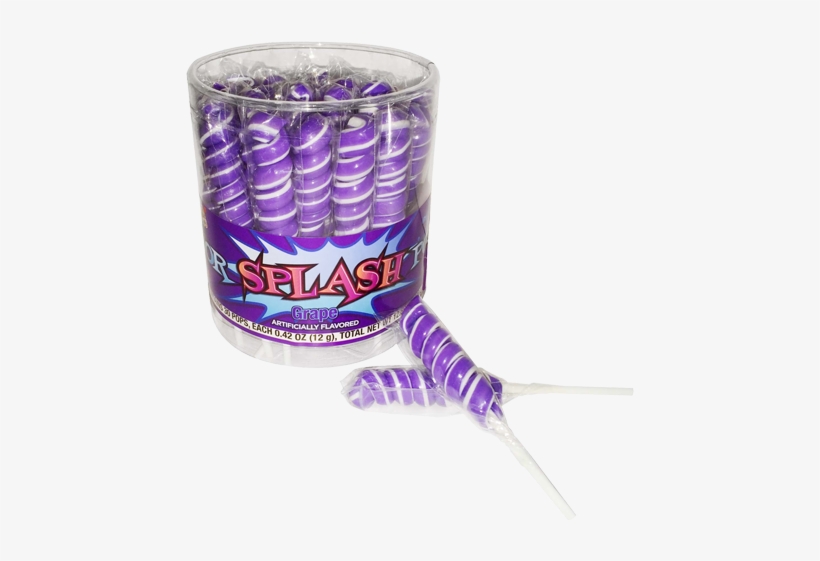 Purple & White Color Splash Grape Unicorn Lollipops - Albert's Color ...