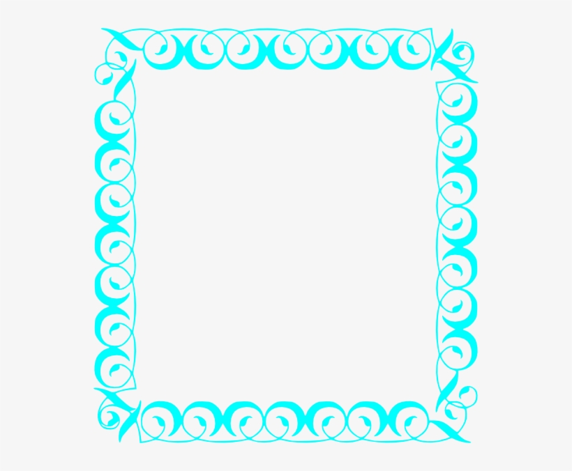 Download Turquoise Clipart Border - Border Clip Art - HD Transparent ...