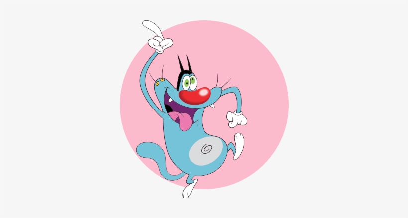 Today's Pose - Oggy And The Cockroaches Transparent PNG - 382x357 ...