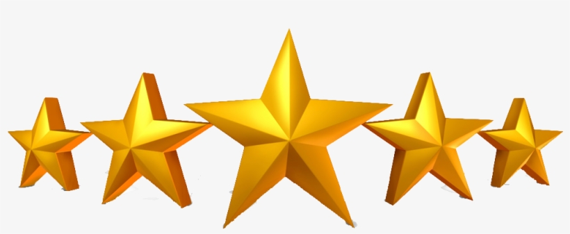 Download 5 Gold Star Png - 5 Star - HD Transparent PNG - NicePNG.com