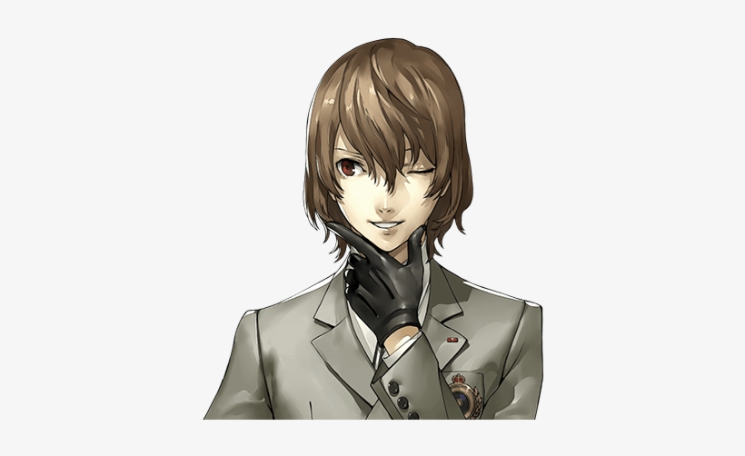 12 Feb - Persona 5 Akechi Cosplay Transparent PNG - 421x421 - Free ...