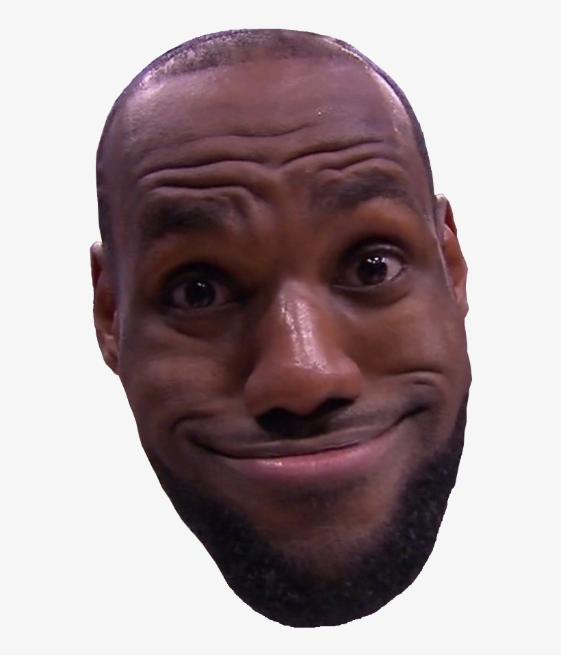 Download Lebron James Head Png - Lebron James Face Png - HD Transparent ...