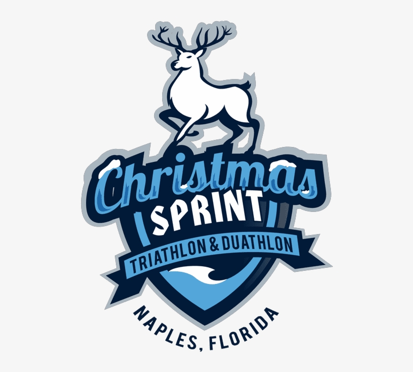 Christmas Sprint Triathlon & Duathlon - Reindeer Transparent PNG ...