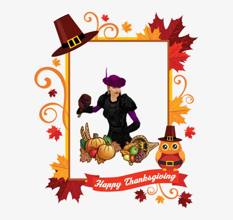 Download Thanksgiving Frames - HD Transparent PNG - NicePNG.com