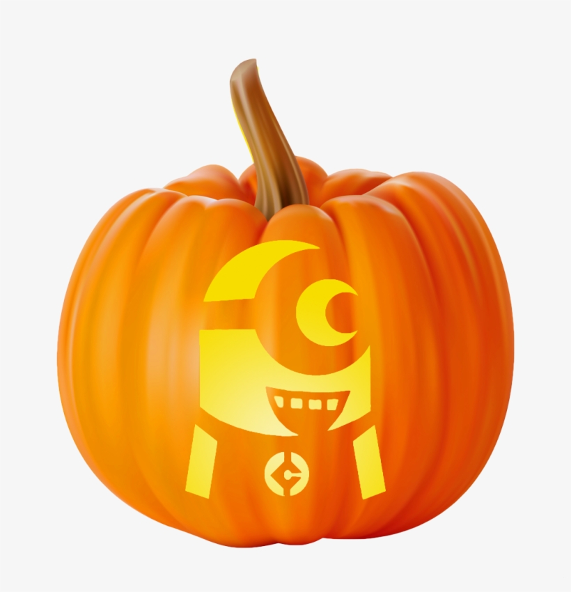 Panda Pumpkin Stencil