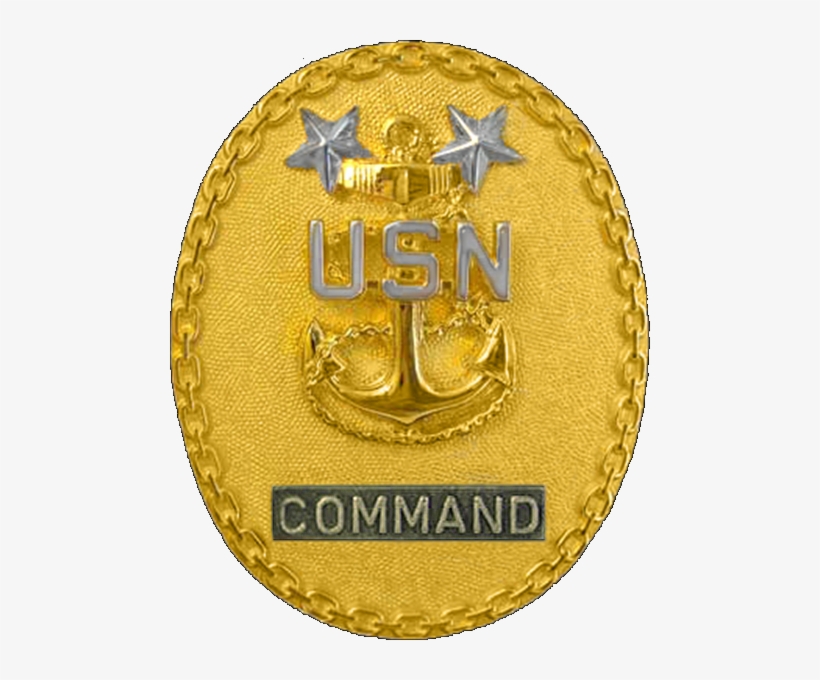 Badge Of A United States Navy Command Master Chief - Command Senior ...