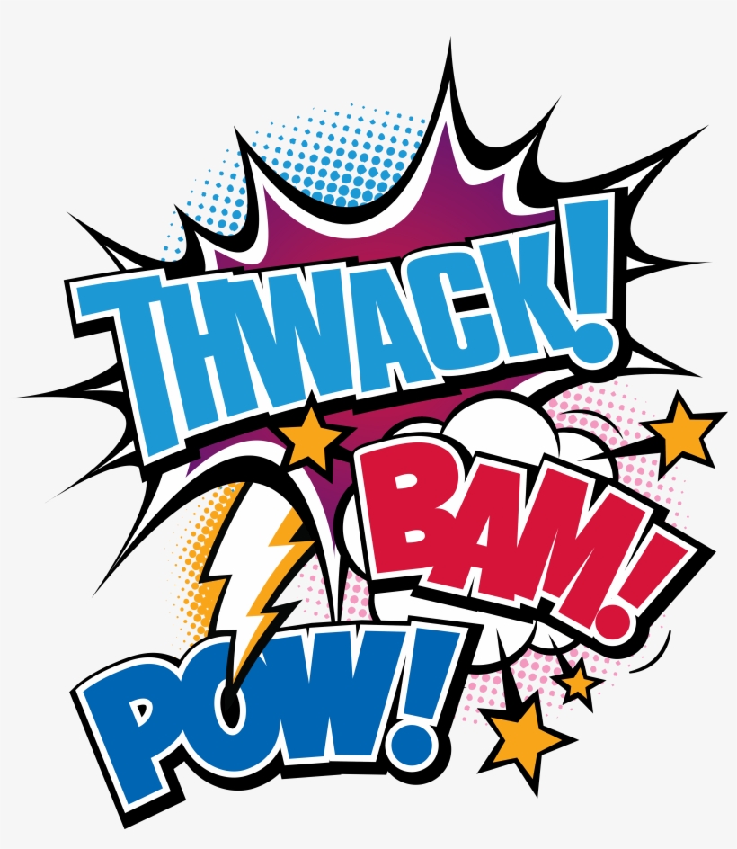 Twack Bam Pow Color Logo - Bam Pow Png Transparent PNG - 5645x6228 ...