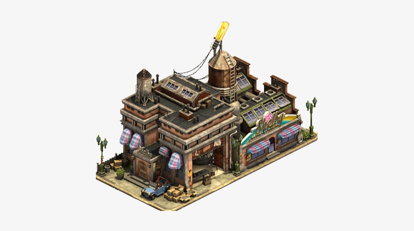 Lamp Factory - Building Transparent PNG - 445x379 - Free Download on ...