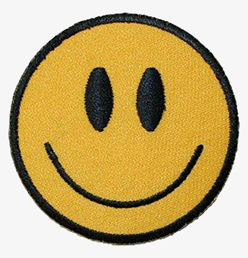 Smiley - Embroidered Patch Transparent PNG - 800x800 - Free Download on ...