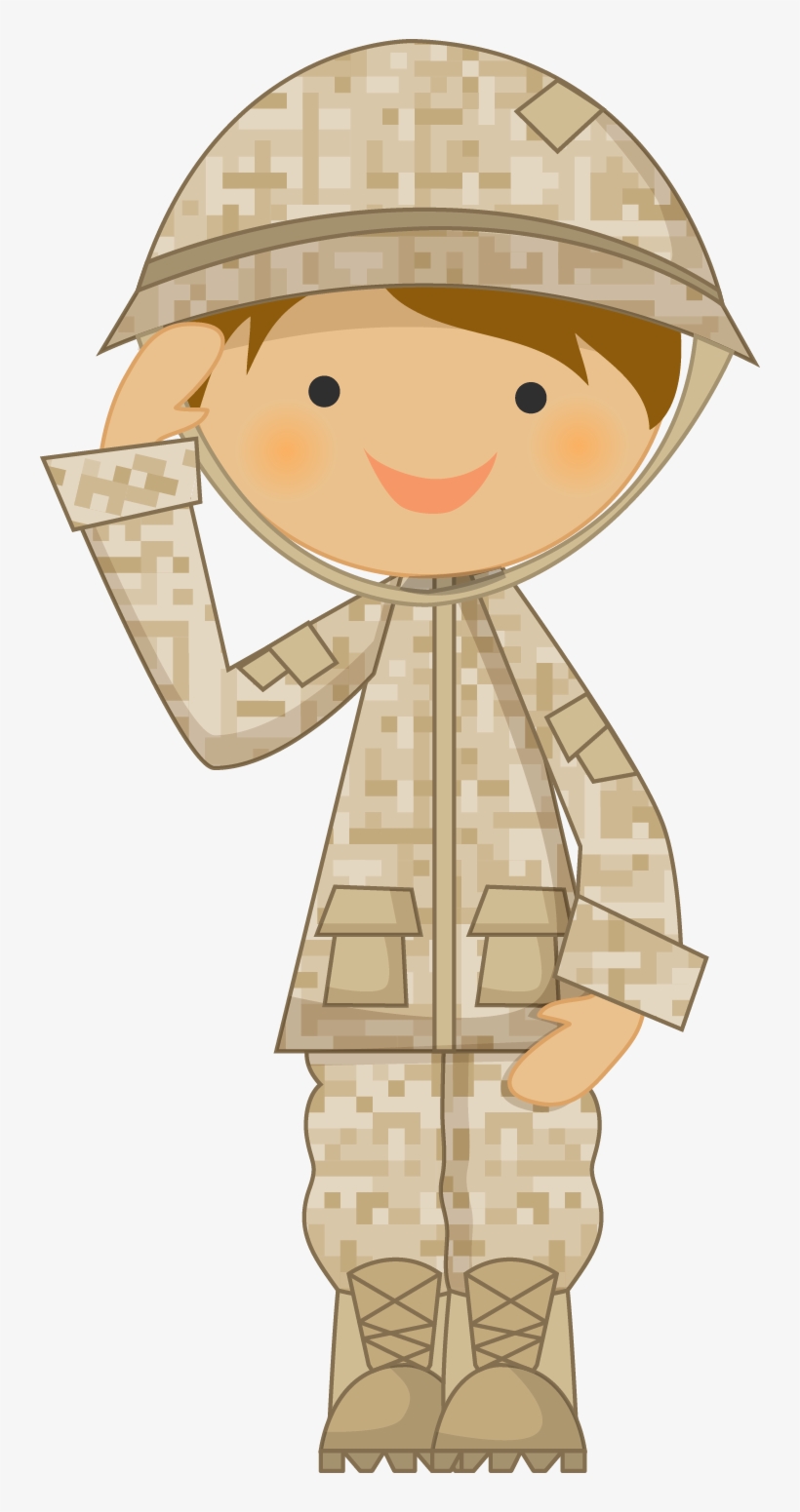 Vector Stock Photo By Daniellemoraesfalcao Minus Clip - Army Boy ...